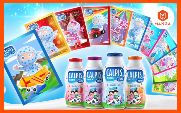 3D ANIMATION TVC CALPIS MINI PROJECT - Manga Media